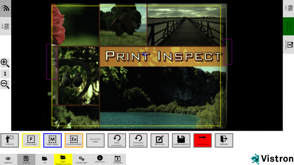 Print Inspect | Industrielles Bildverarbeitungssystem, Druckbildkontrolle
